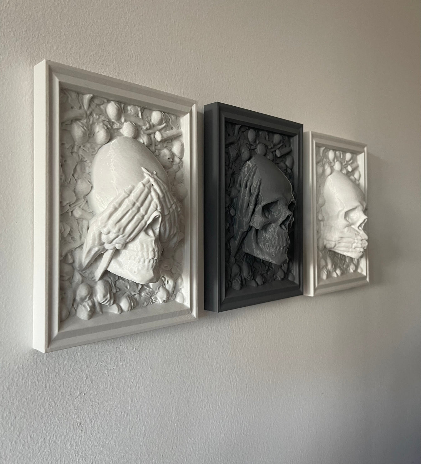 Three Wise Skulls Eternal Scream